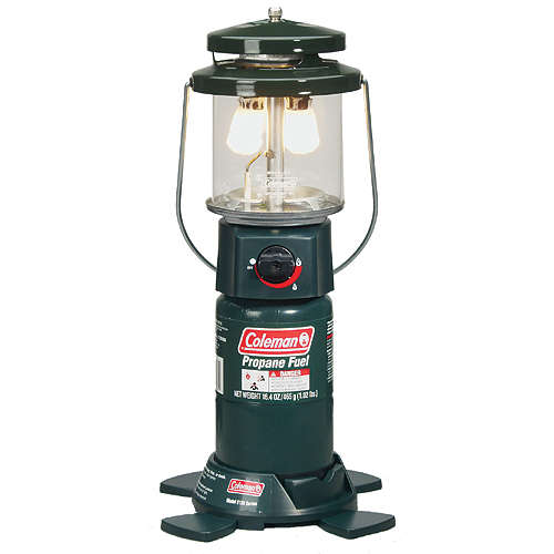 Camping with a Propane Lantern